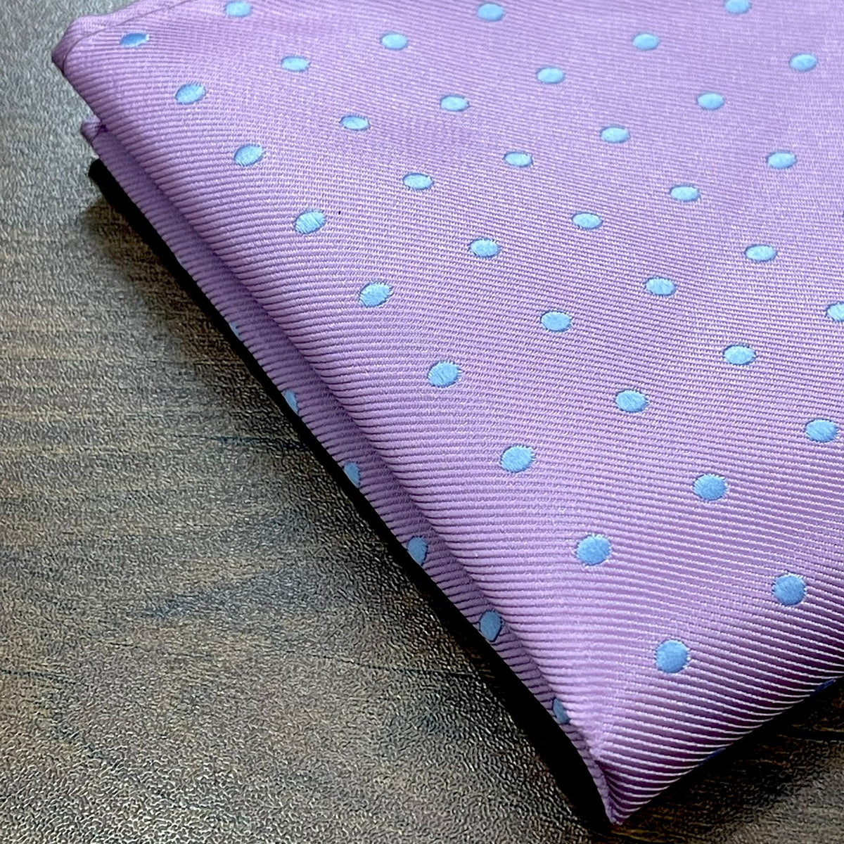 Buy Pink Paisley Polka Dots Pocket Square In Pakistan | The Dapper Shop
