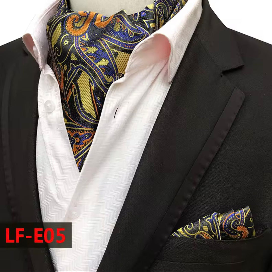Ascot Cravat Tie & Pocket Square Set Online Pakistan - dappershop.pk ...