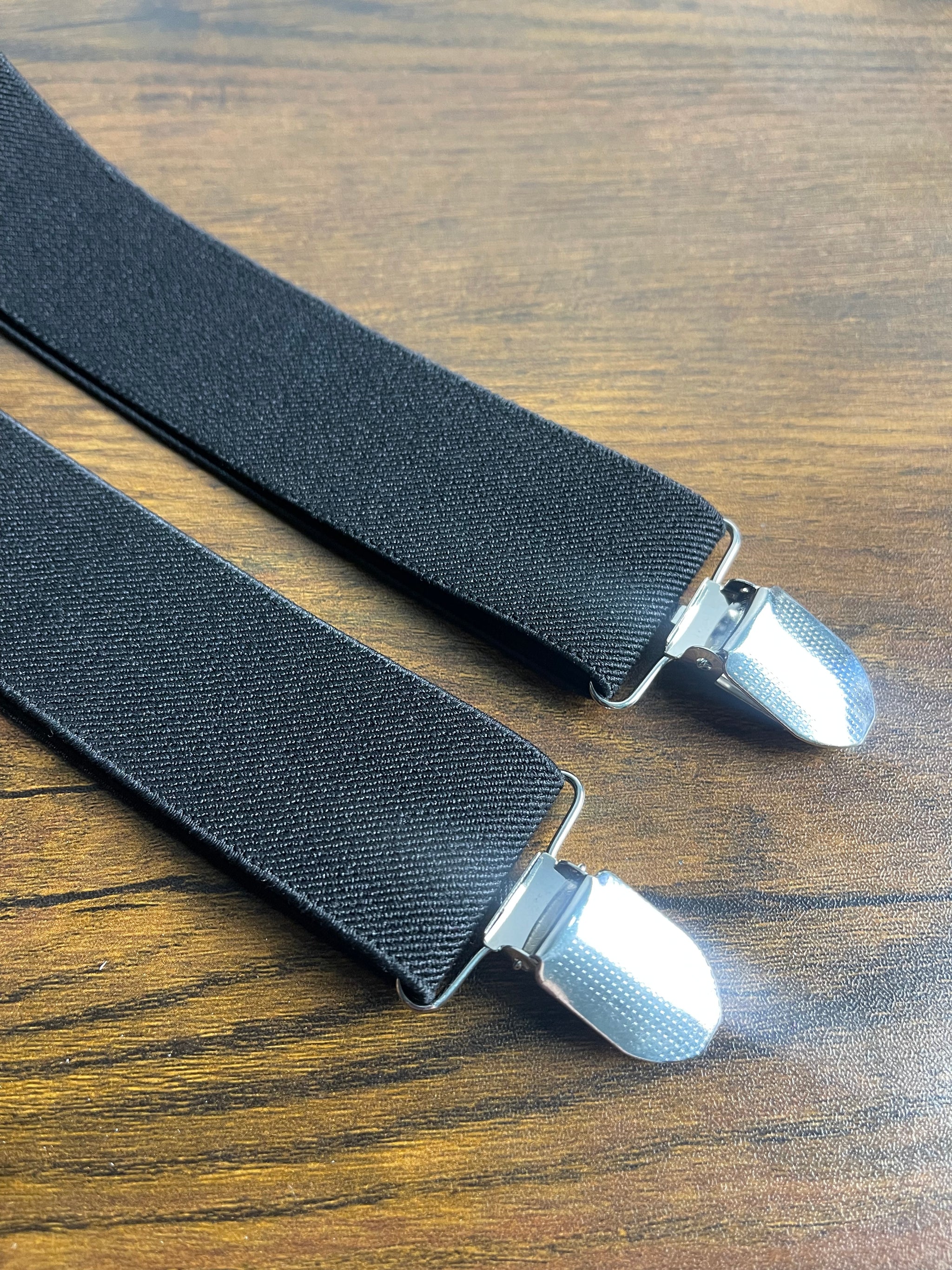 Black Elastic Suspender For Men | Men's Suspenders In Pakistan – The ...