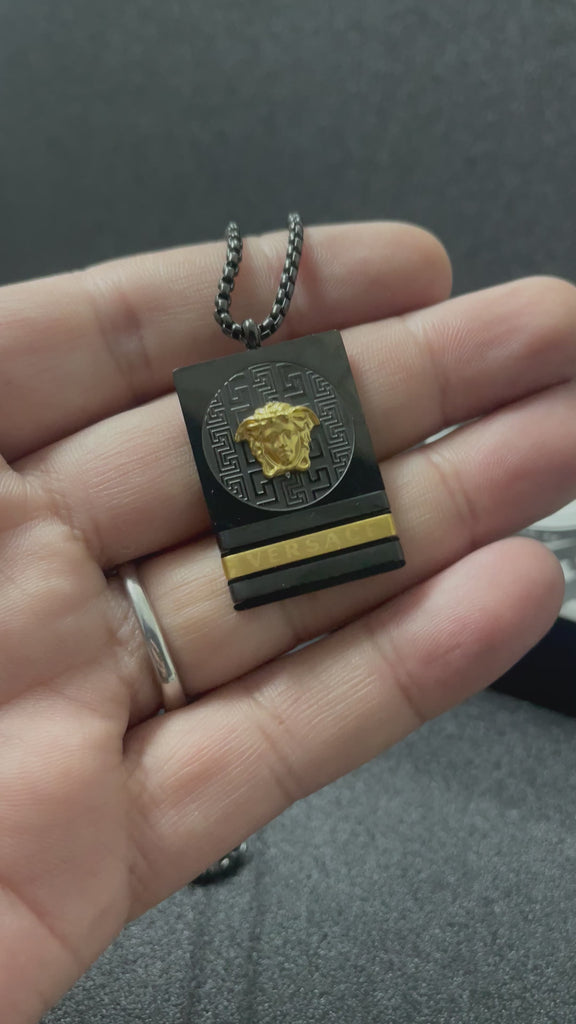 Premium Medusa Pendant Necklace for Men Women Online In Pakistan – The ...